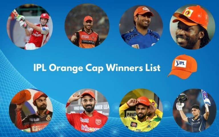 IPL Orange Cap Winners: Top Highest Run-Scorers of IPL from 2008 to 2023 - TrendsTalky